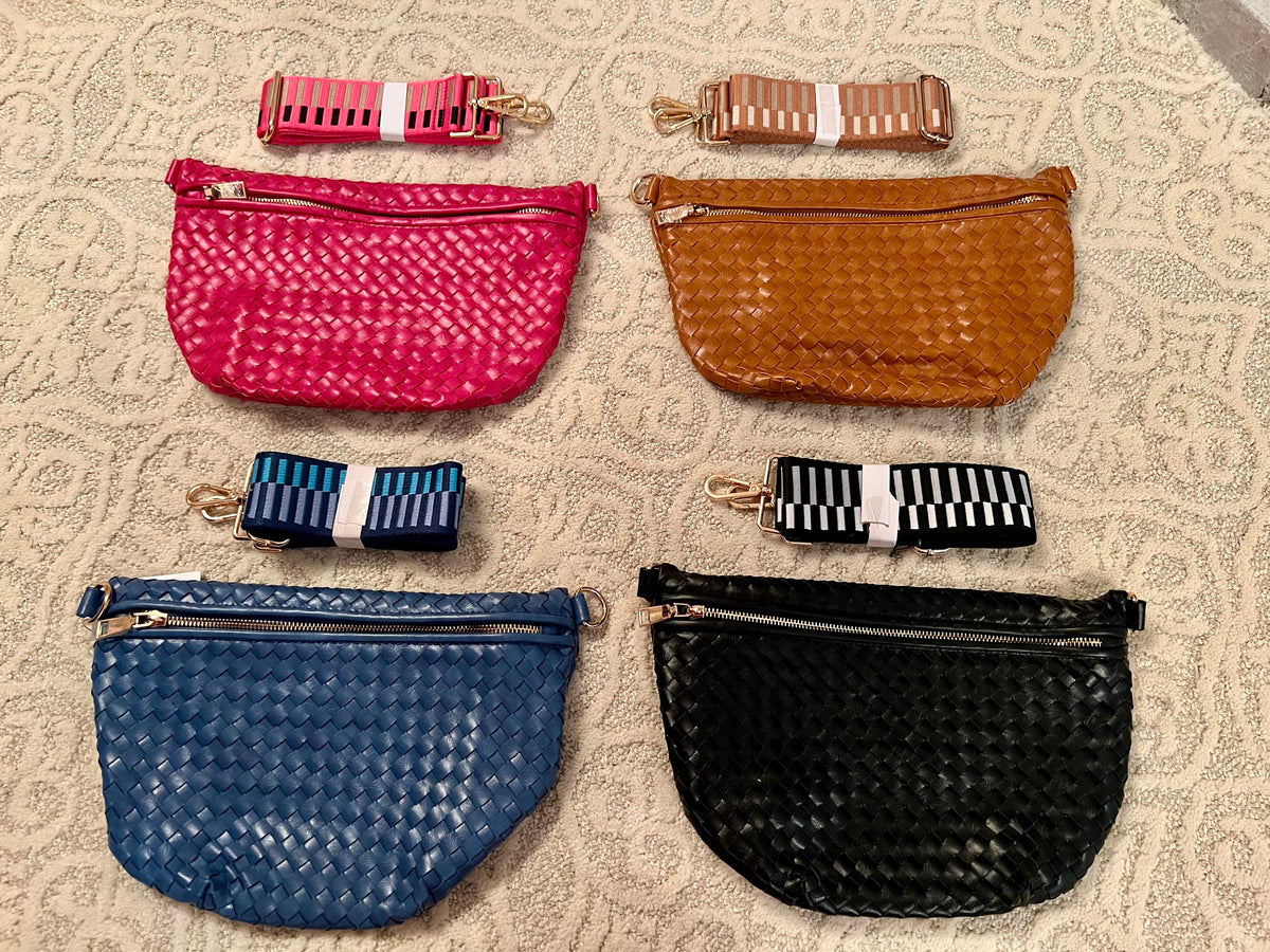 Woven Bum Bag – Sash&Bow
